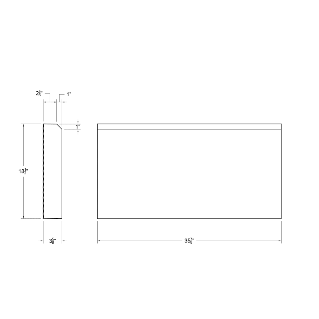 M306 S 35-7/8 - Concrete Designs Inc.