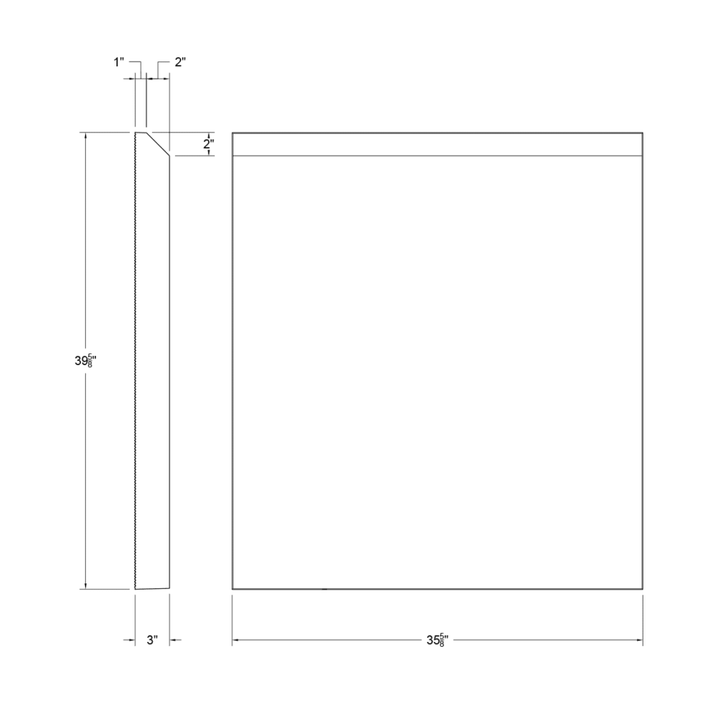 M354 S 35-5/8 - Concrete Designs Inc.